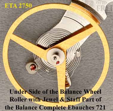 ETA 2750 Movement and Parts Images Page 1